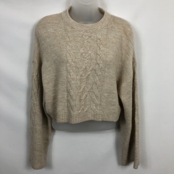 Divided | Sweaters | Hm Divided Crew Neck Crop Sweater | Poshmark